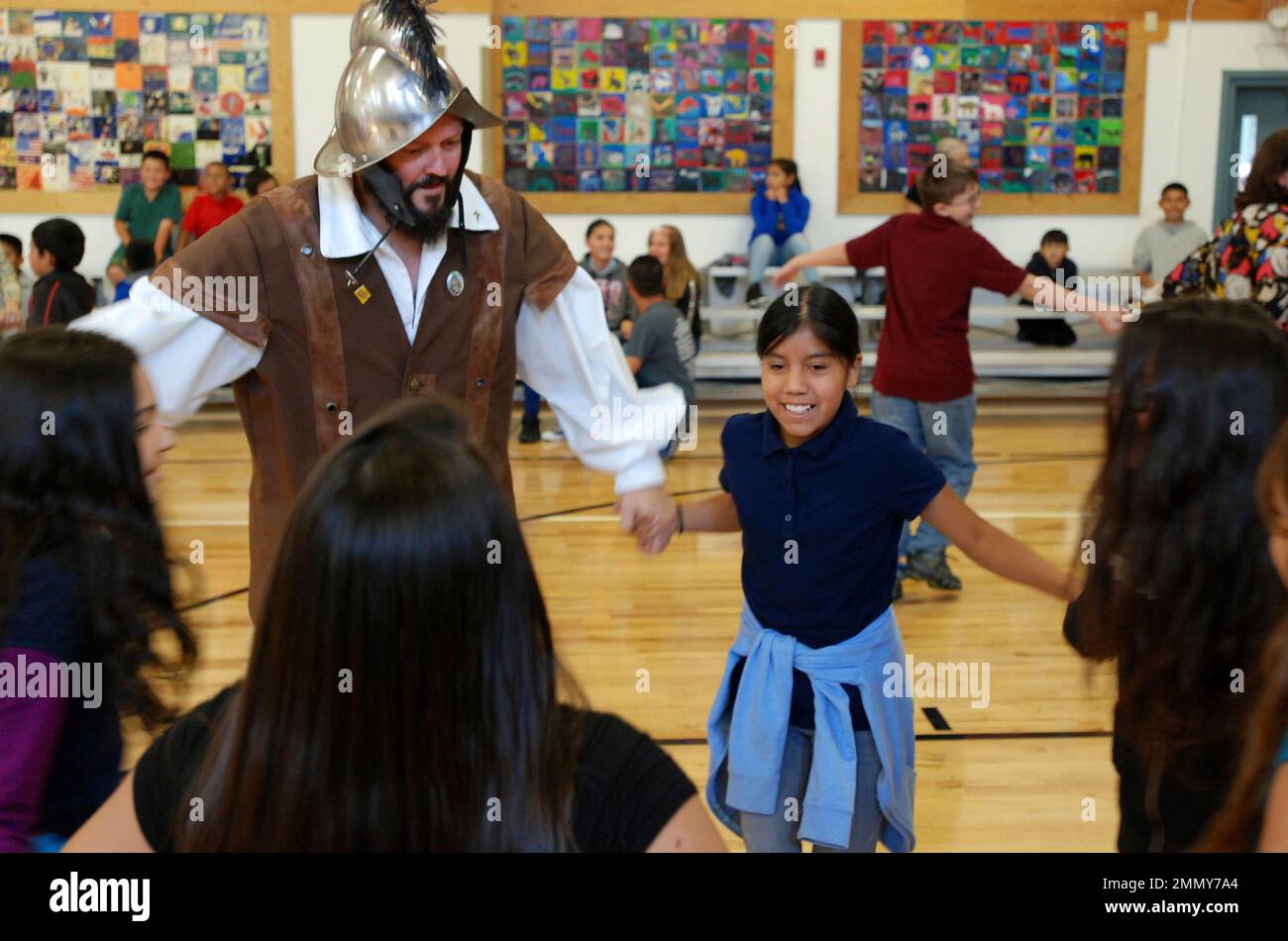 FILE - In this Aug. 30, 2017, file photo, Edwin Quintana, left, dances ...