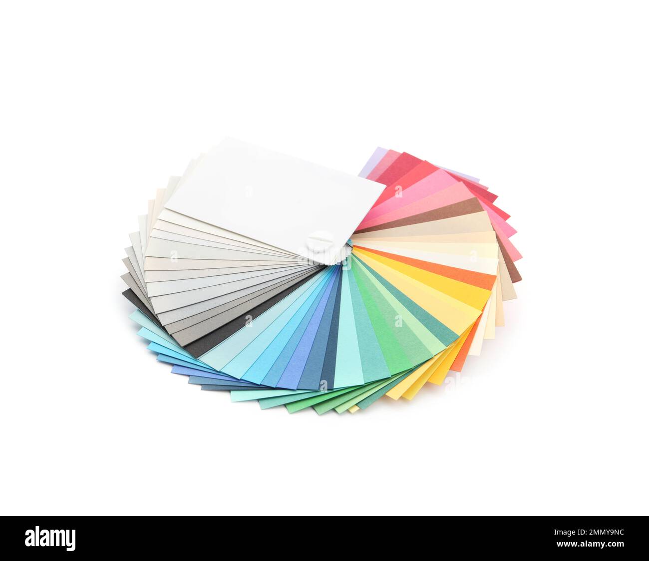 Color palette isolated on white. Professional samples Stock Photo - Alamy
