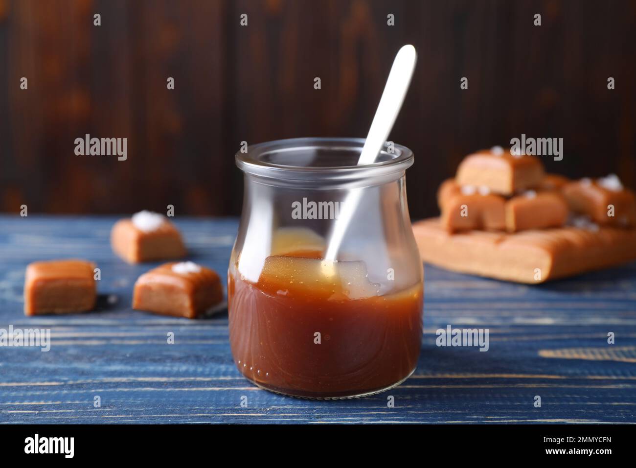 Caramel in jar hi-res stock photography and images - Alamy