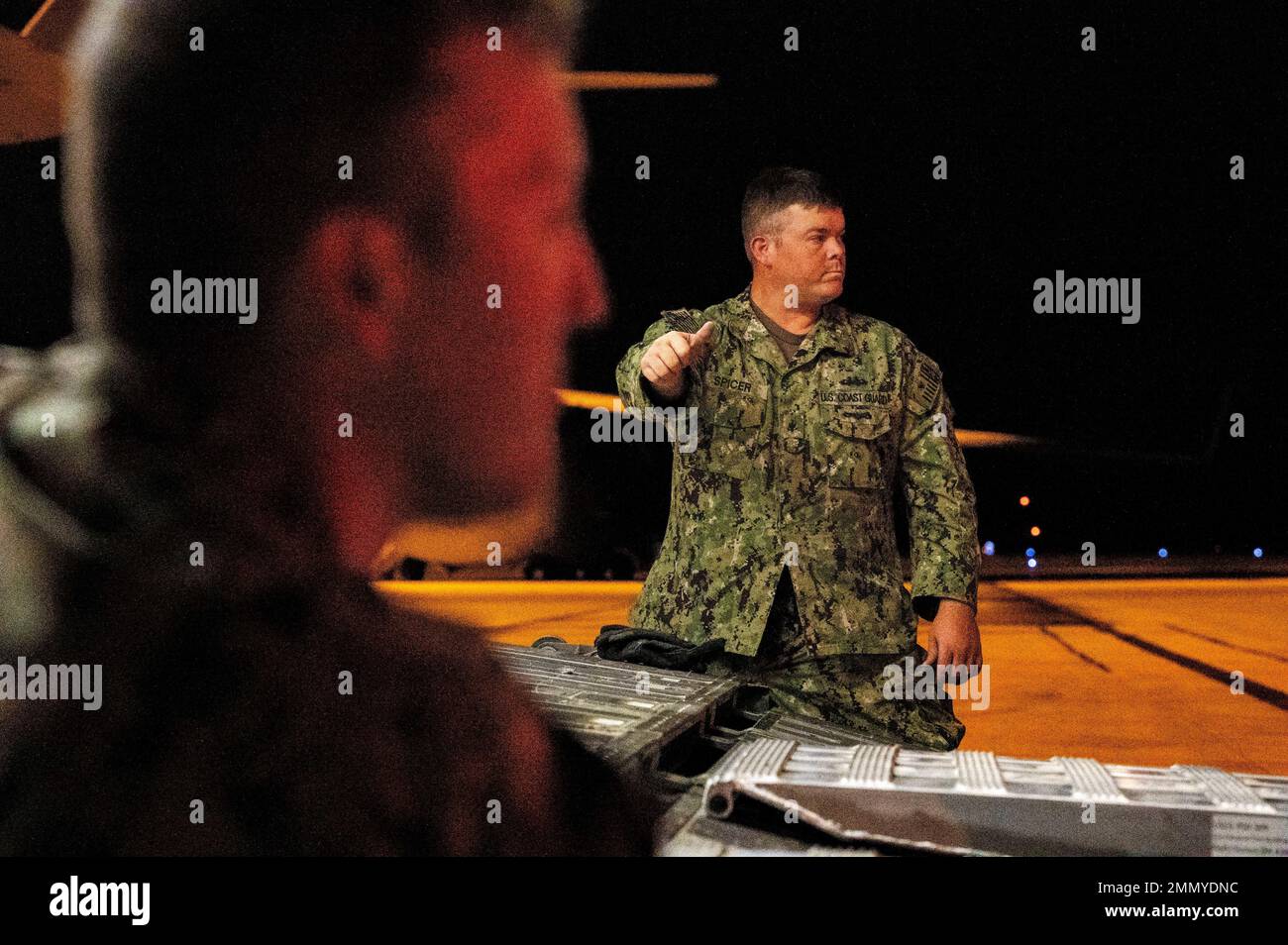 U.S. Coast Guard Chief Petty Officer Shawn Spicer, Port Security Unit ...