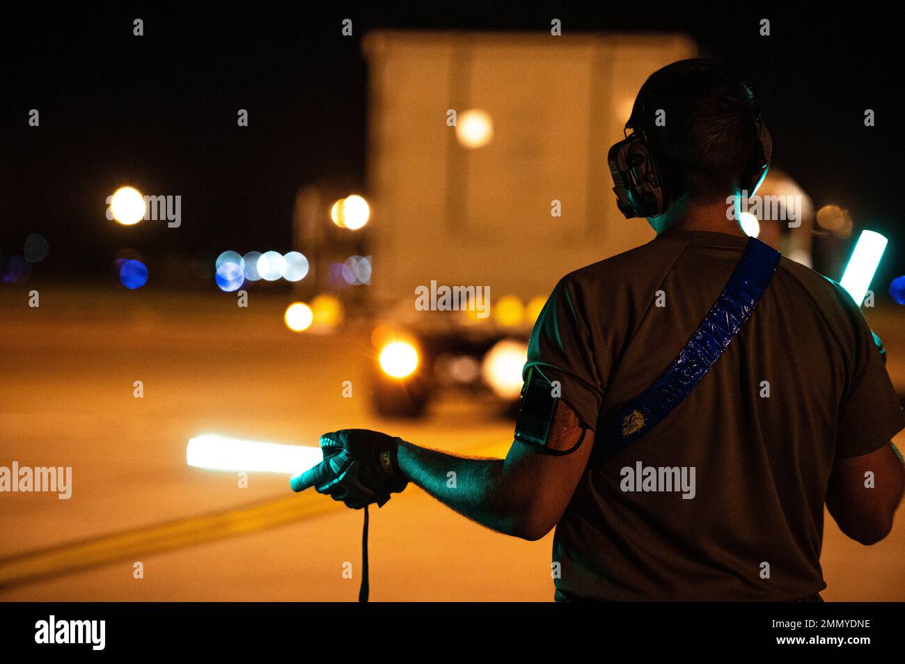 U.S. Air Force Staff Sgt. Caleb Polk, 375th Logistics Readiness ...