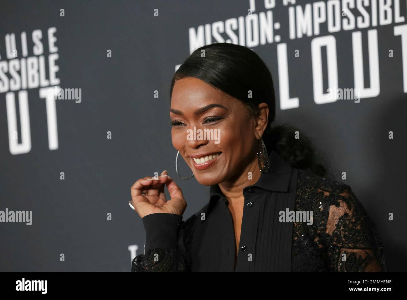 Actress Angela Bassett attends the U.S. premiere of "Mission ...