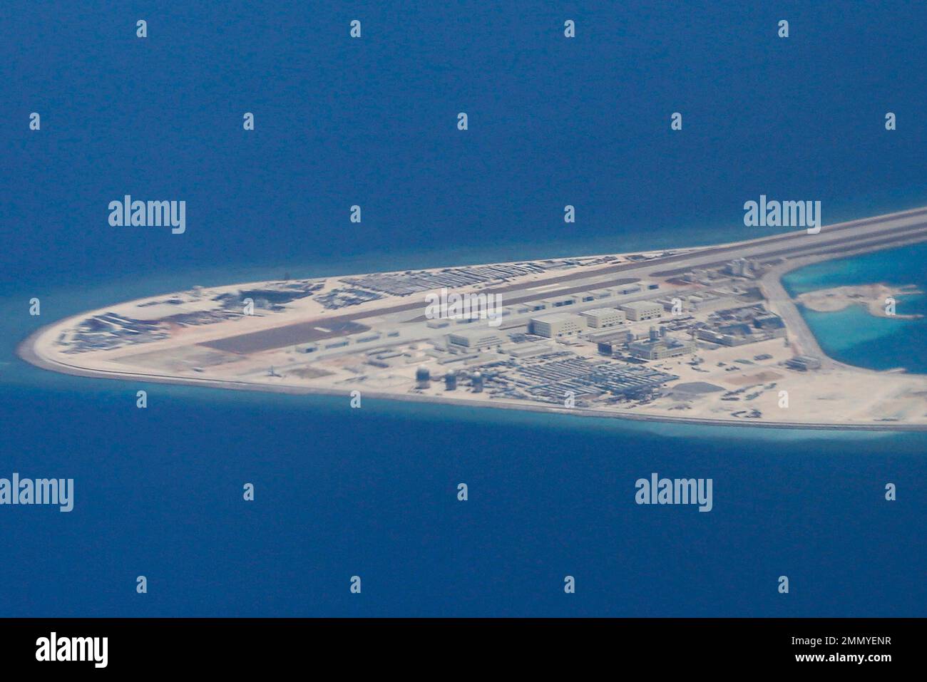 FILE - In this Friday, April 21, 2017, file photo, an airstrip ...