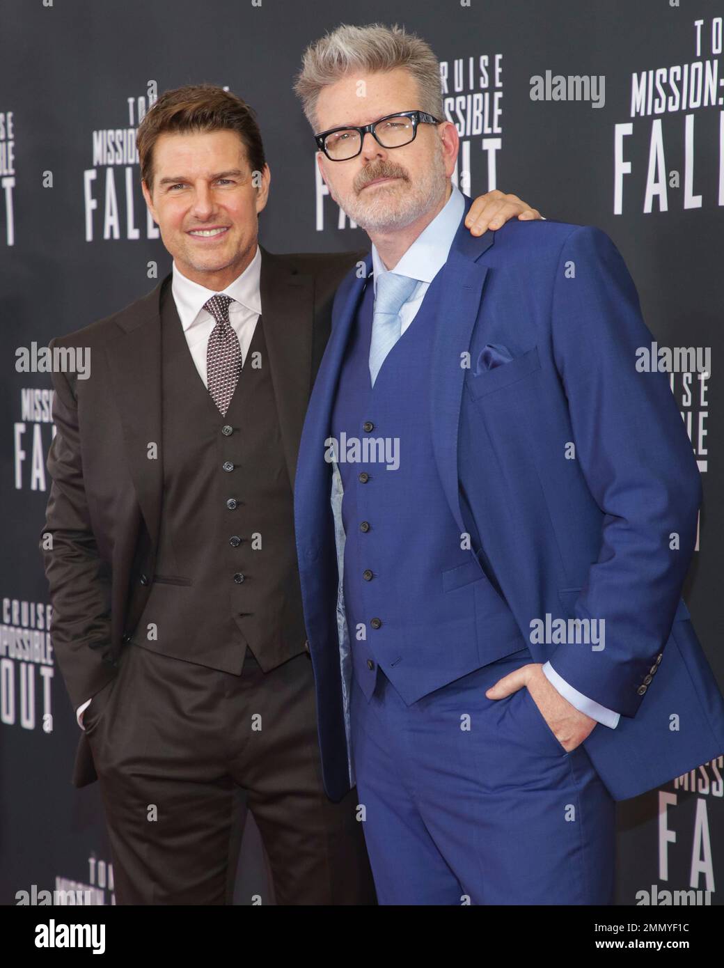 Actor Tom Cruise, left, and director, writer, producer Christopher ...