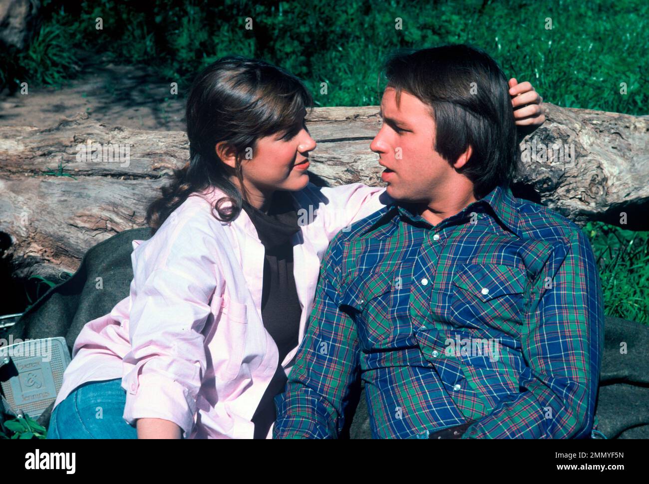 CARRIE FISHER and JOHN RITTER in LEAVE YESTERDAY BEHIND (1978 ...
