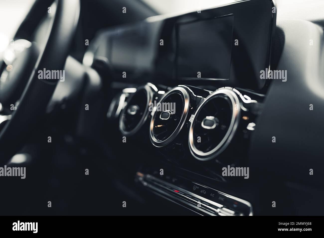 Modern car cockpit hi-res stock photography and images - Alamy