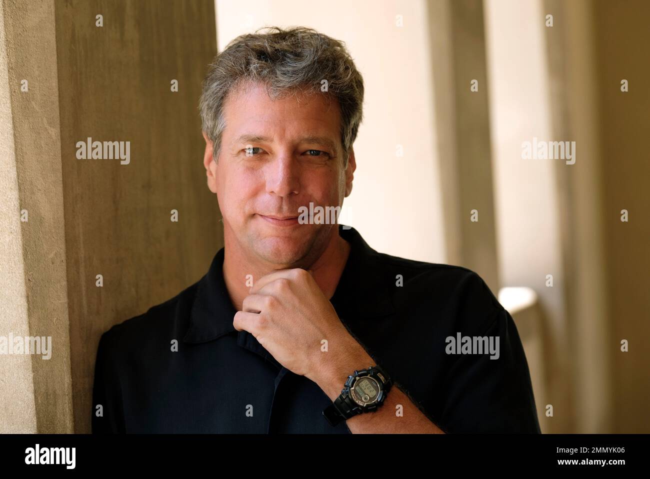 In this June 20, 2018 photo, Michael Scott Moore, author of "The Desert ...