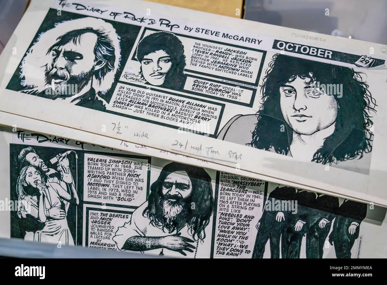 British cartoonist, Steve McGarry's work on display at the National ...