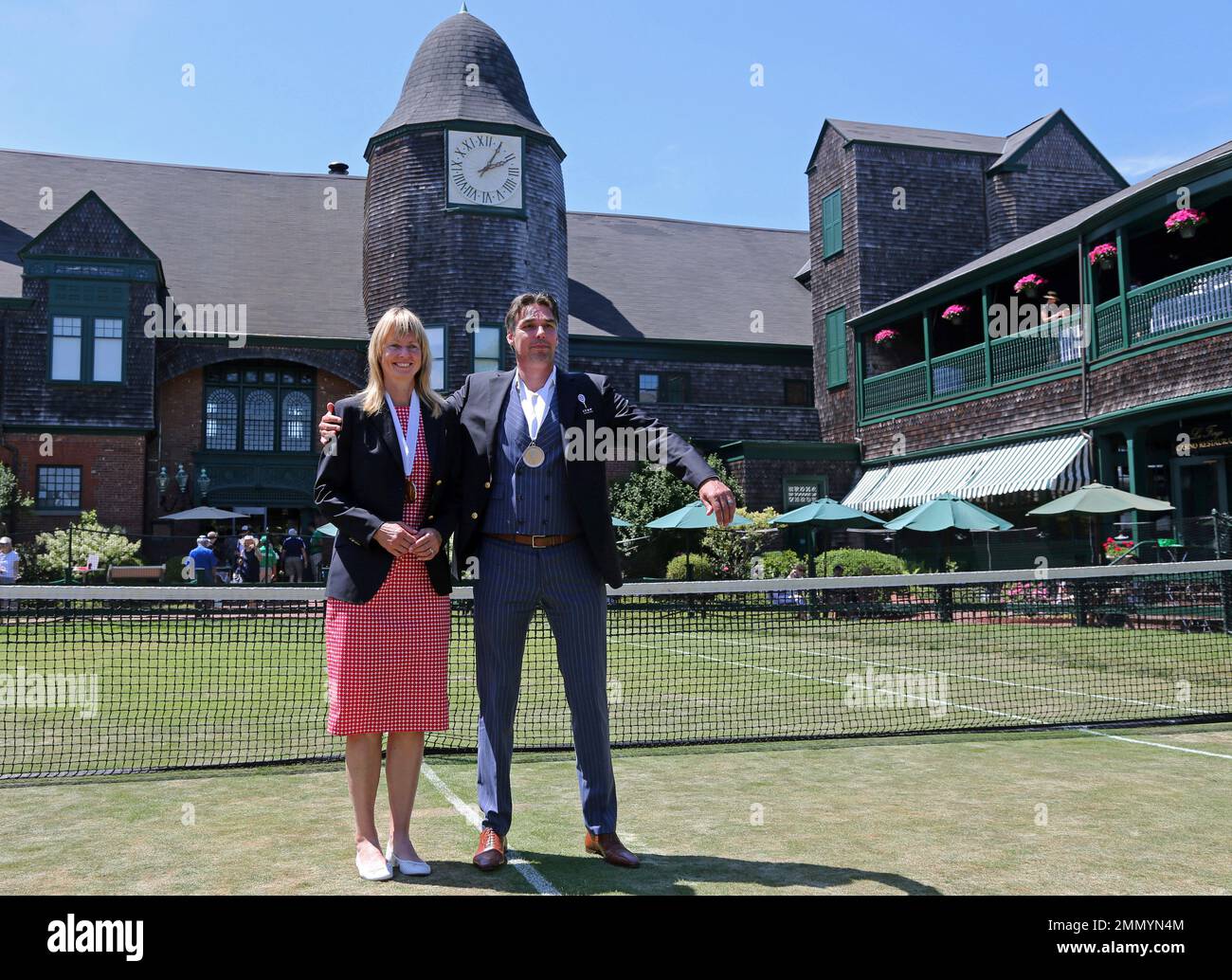 Tennis Hall of Fame inductees, Helena Sukova, of Czech Republic, and ...