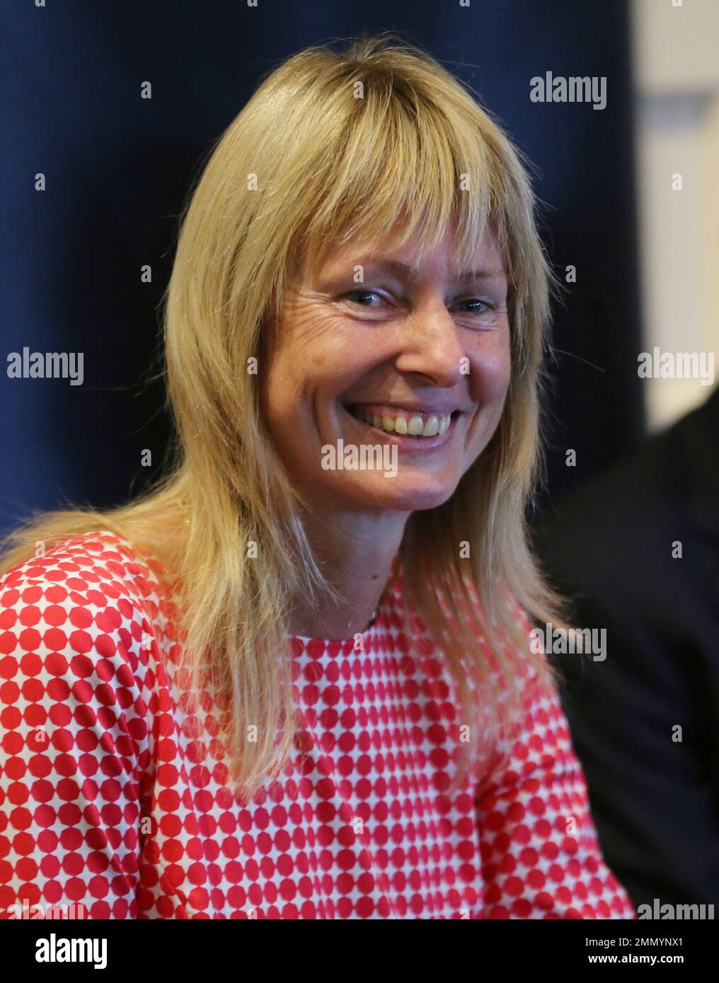 Tennis Hall of Fame inductee Helena Sukova, of Czech Republic, smiles ...