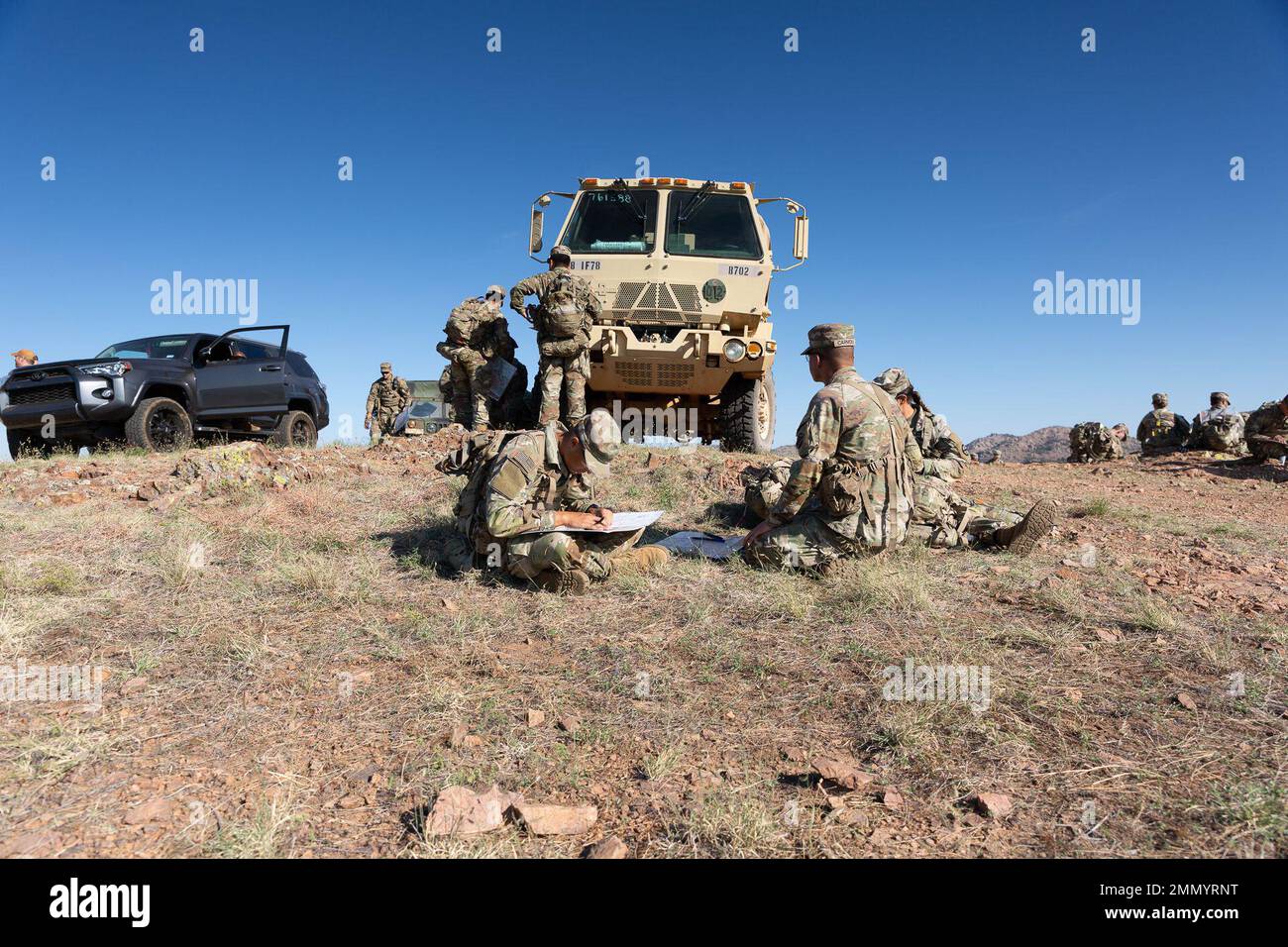 Advanced Individual Training students work together to get their next ...