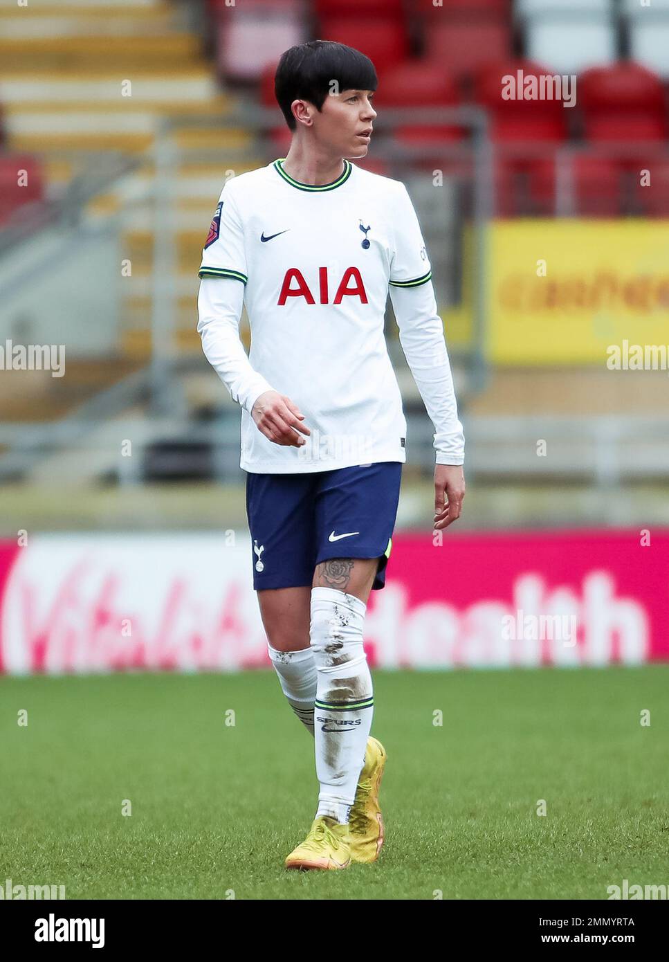 Tottenham Hotspur's Ashleigh Neville in action during the Vitality ...