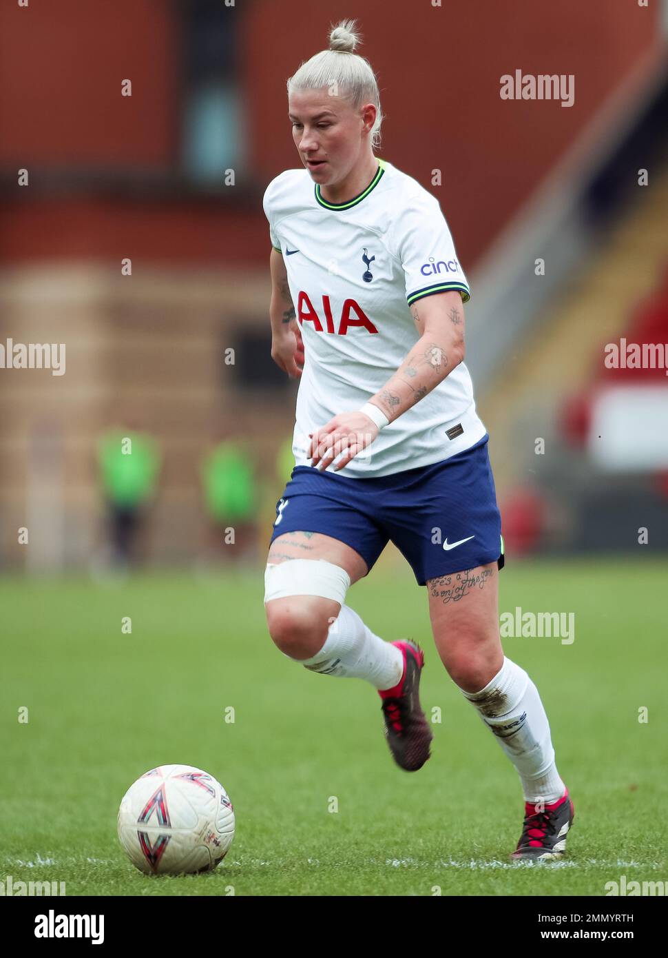 Tottenham Hotspur's Bethany England in action during the Vitality Women ...