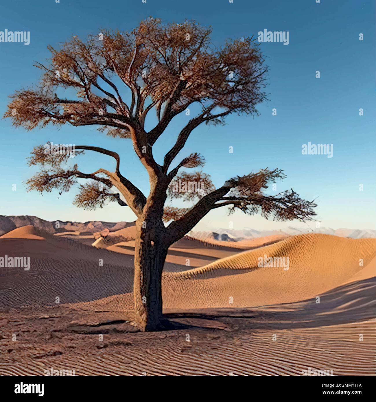 Drought plant forest Stock Vector Images - Alamy