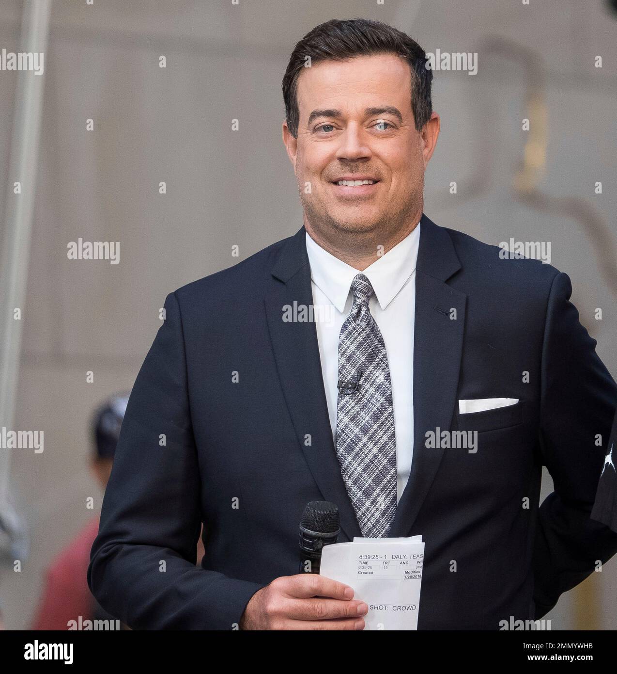 Carson Daly appears on NBC's Today show at Rockefeller Plaza on Friday ...
