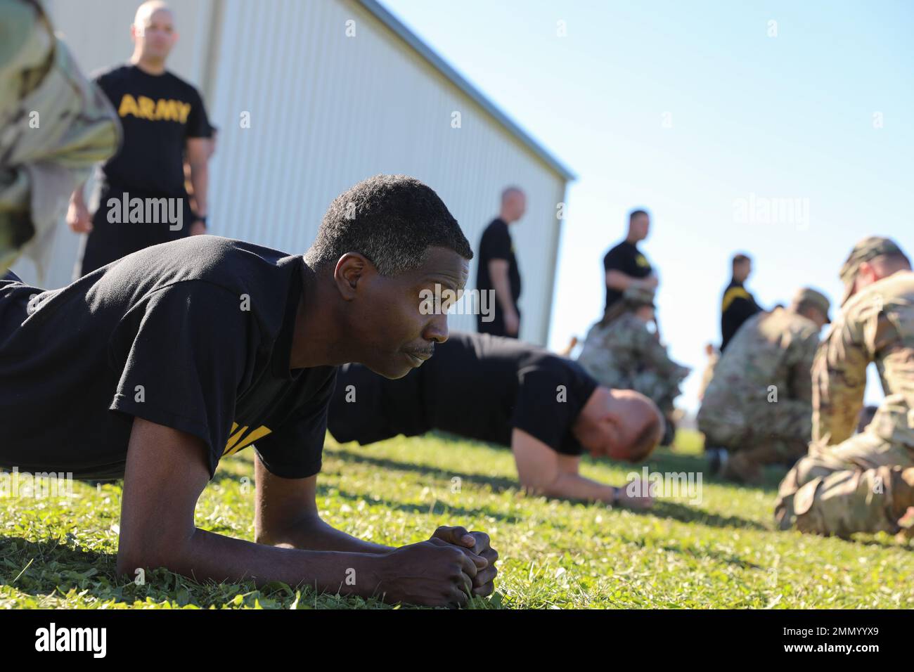 U.S. Army Master Sgt. Herman Walker Jr, company first sergeant ...