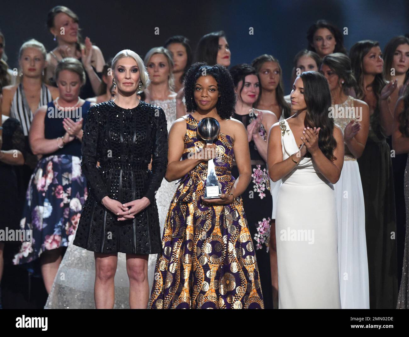Sarah Klein, from left, former Michigan State University softball ...