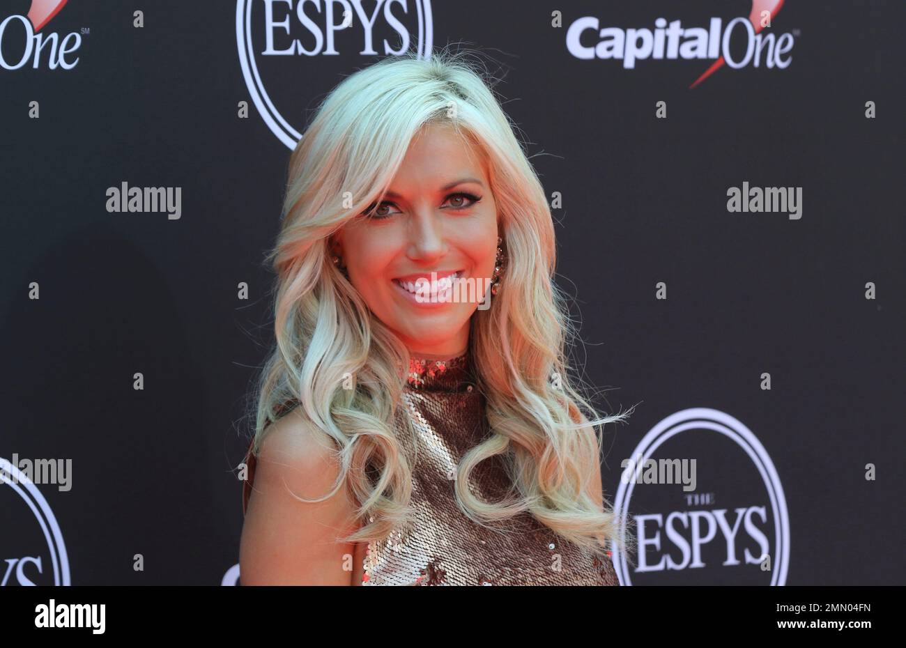 Taylor Bisciotti arrives at the ESPY Awards at the Microsoft Theater on ...