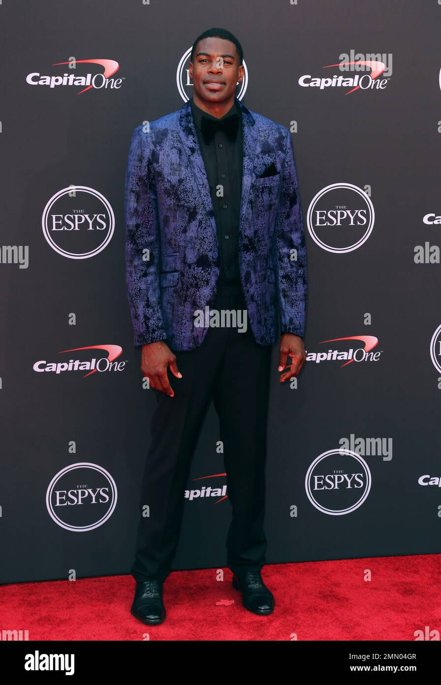 Sheldon Bailey arrives at the ESPY Awards at the Microsoft Theater on ...