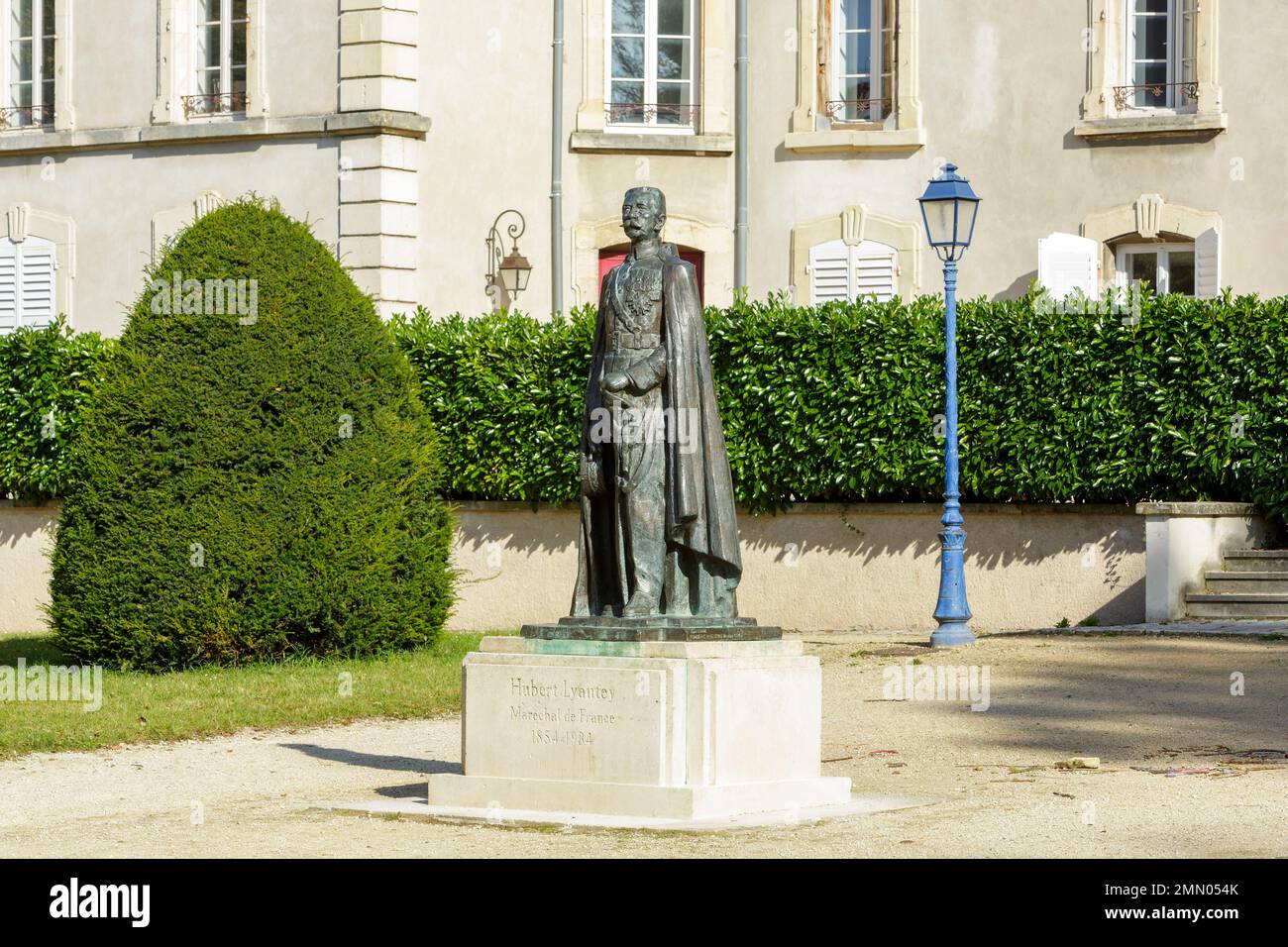 France, Meurthe et Moselle, Nancy, statue of Marechal Lyautey born in ...