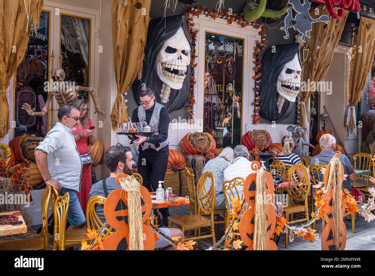 Greece, Athens, Psiri (or Psyri) district, Little Kook Coffee House ...