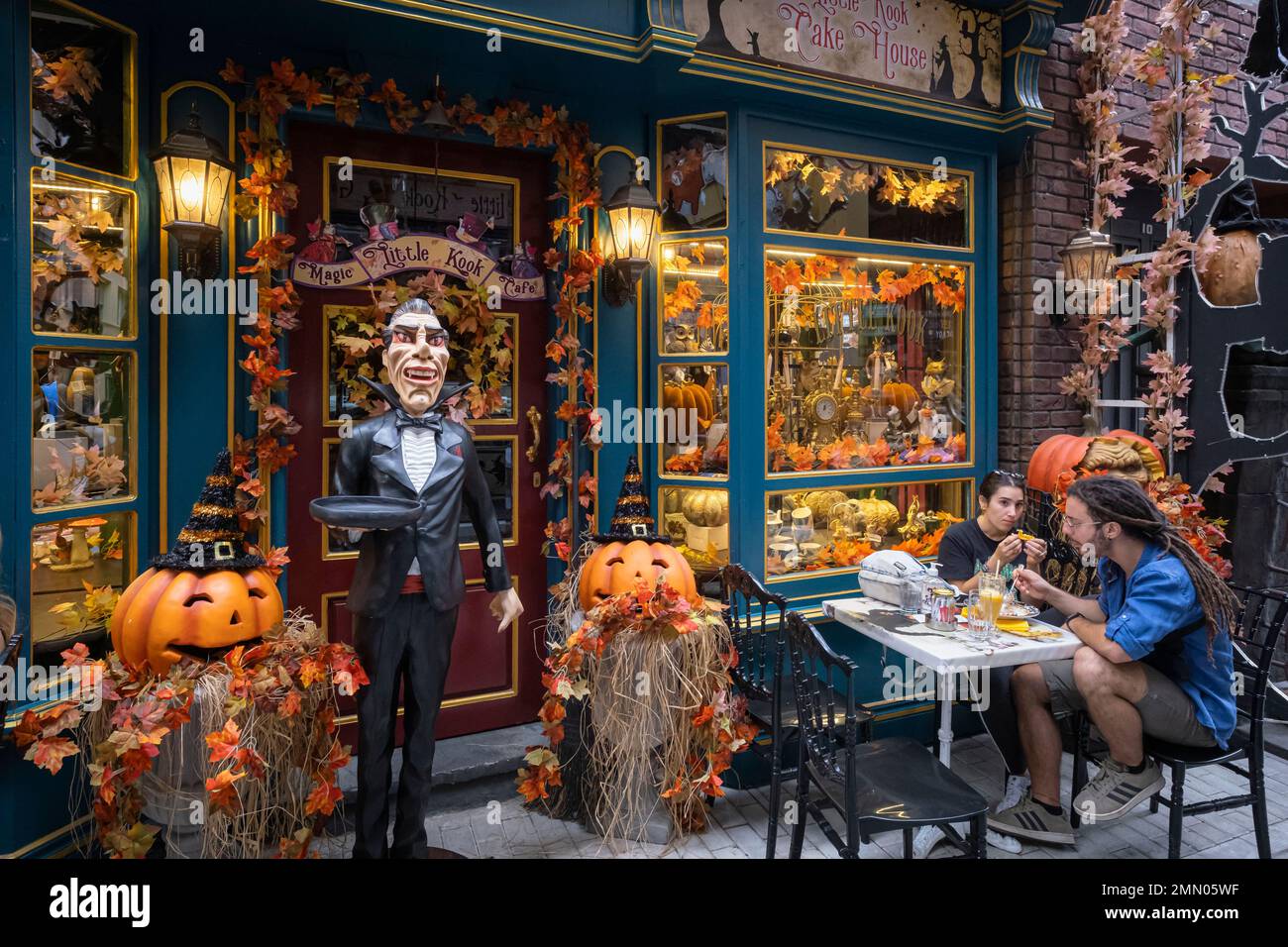 Greece, Athens, Psiri (or Psyri) district, Little Kook Coffee House ...