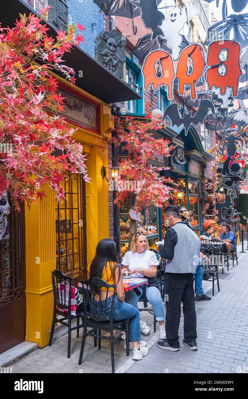 Greece, Athens, Psiri (or Psyri) district, Little Kook Coffee House ...