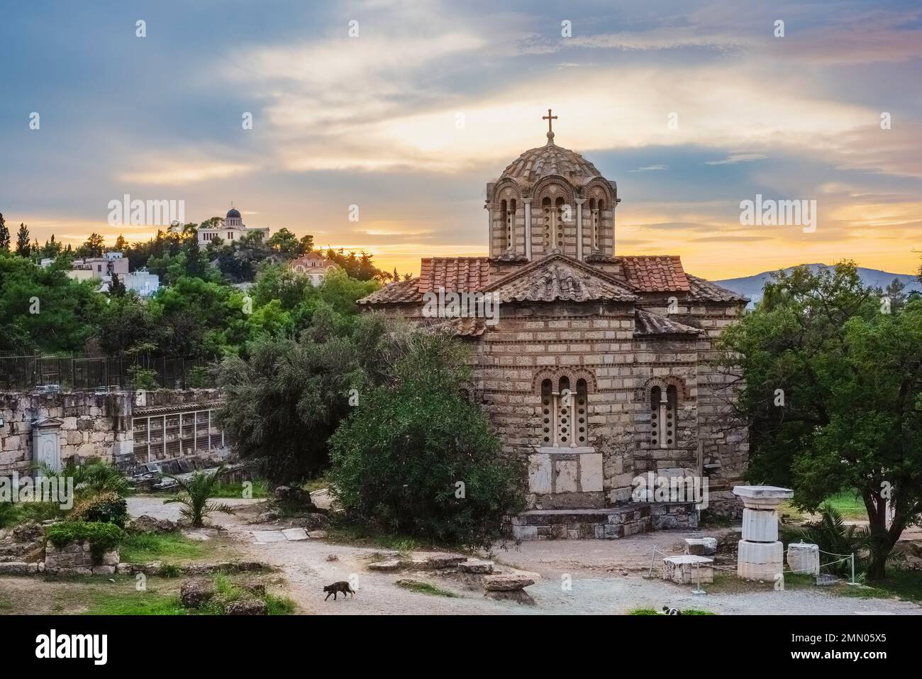 Greece, Athens, church of the Holy Apostles or Holy Apostles of Solaki ...