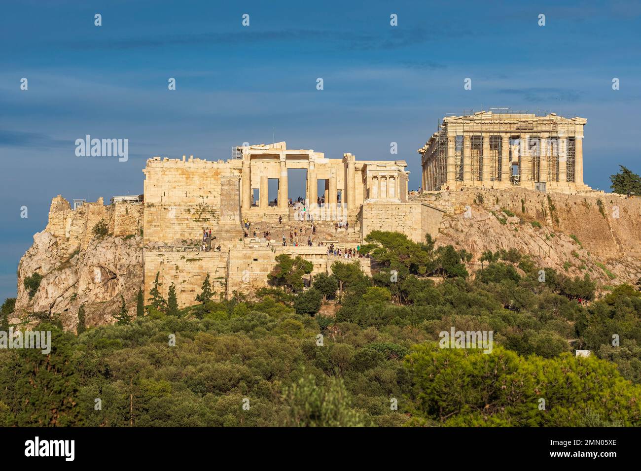 Greece, Athens, Acropolis of Athens, a UNESCO World Heritage Site Stock Photo - Alamy