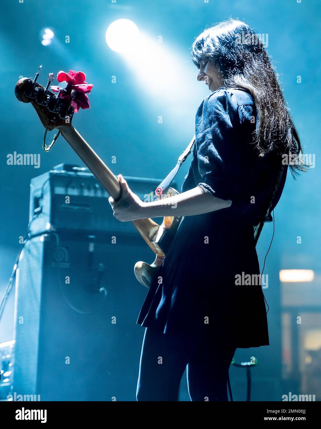 The American rock band Pixies with bass player Paz Lenchantin performs ...