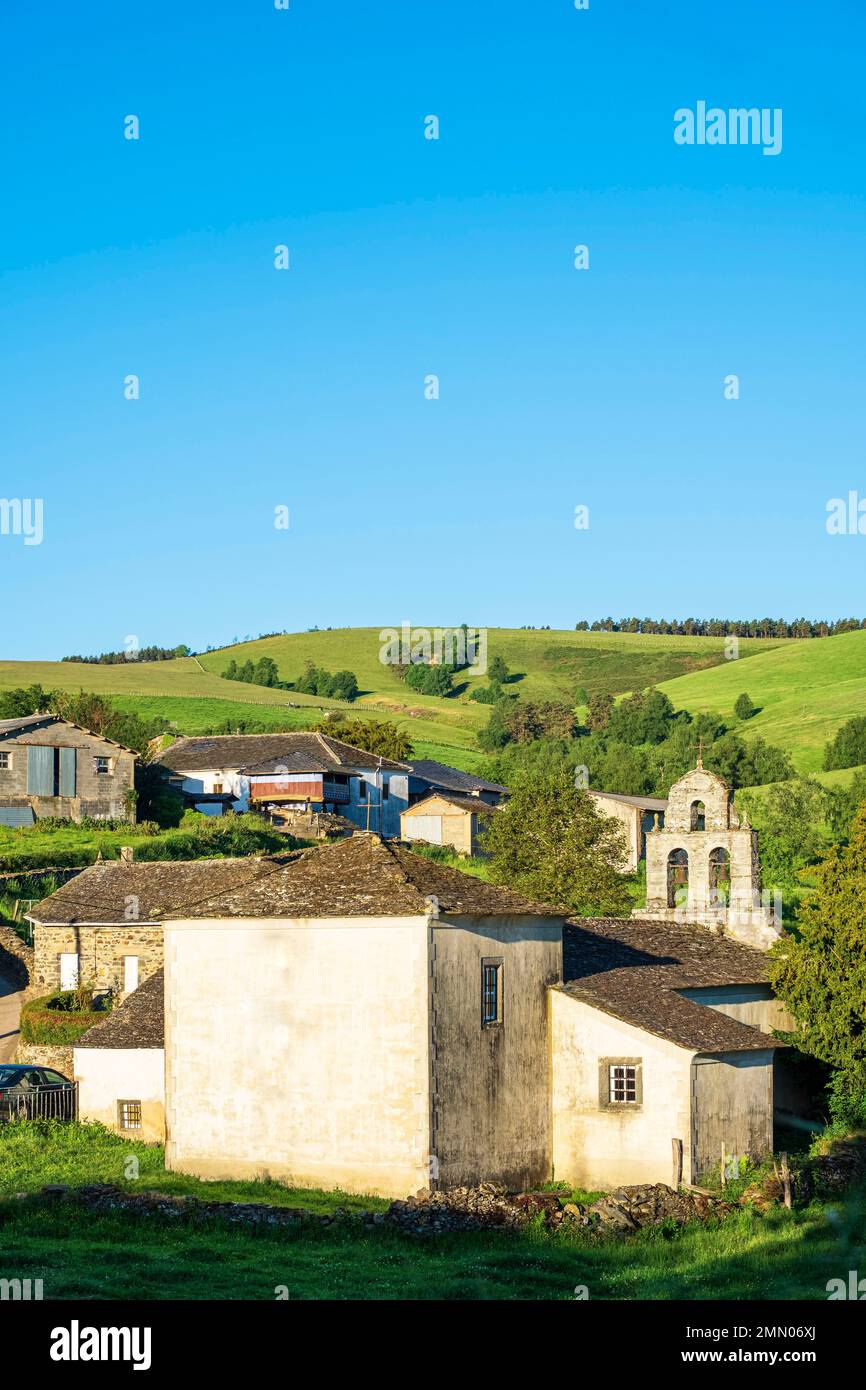 Spain, Principality of Asturias, municipality of Allande, Berducedo ...