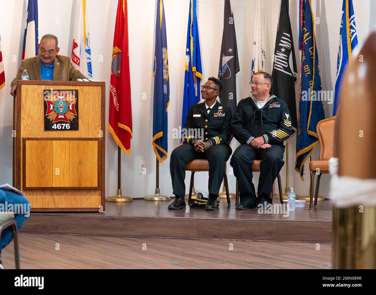 UNIVERSAL CITY, TEXAS – (September 23, 2022) Guest speaker, Hull ...