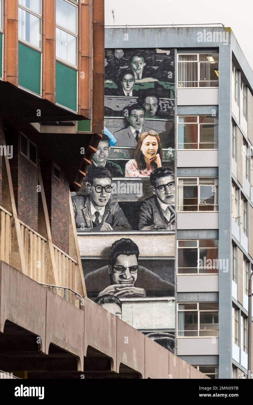 United Kingdom, Scotland, Glasgow, City Centre Mural Trail, Strathclyde ...