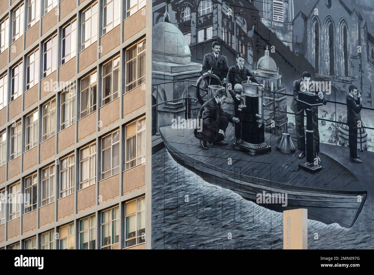 United Kingdom, Scotland, Glasgow, City Centre Mural Trail, Strathclyde ...
