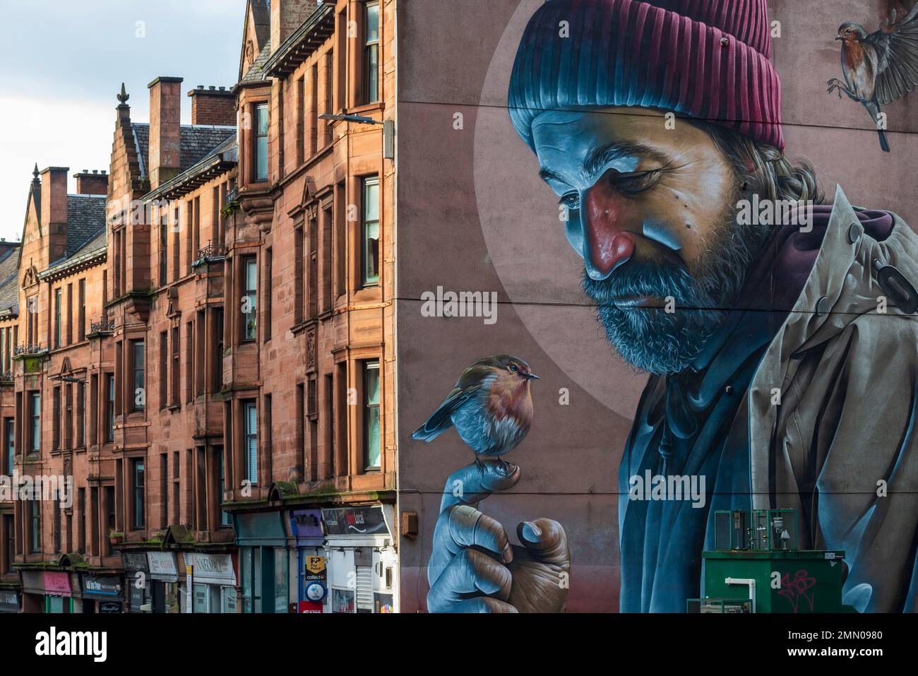 United Kingdom, Scotland, Glasgow, City Centre Mural Trail, mural ...