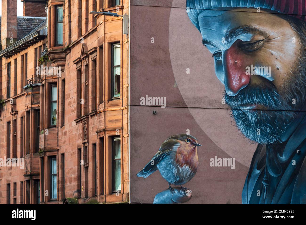 United Kingdom, Scotland, Glasgow, City Centre Mural Trail, mural ...