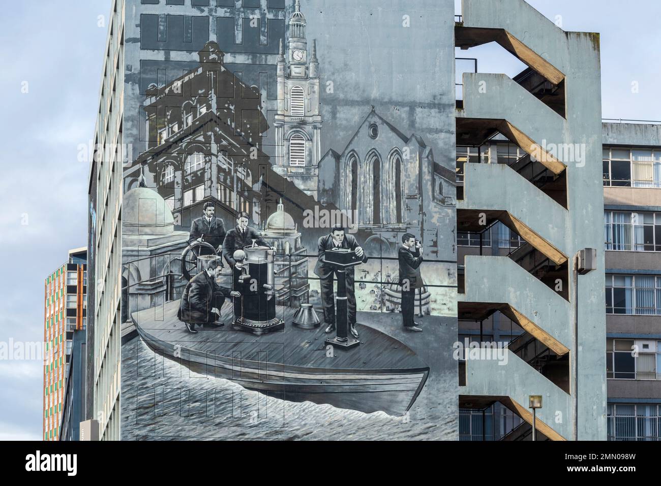 United Kingdom, Scotland, Glasgow, City Centre Mural Trail, Strathclyde ...