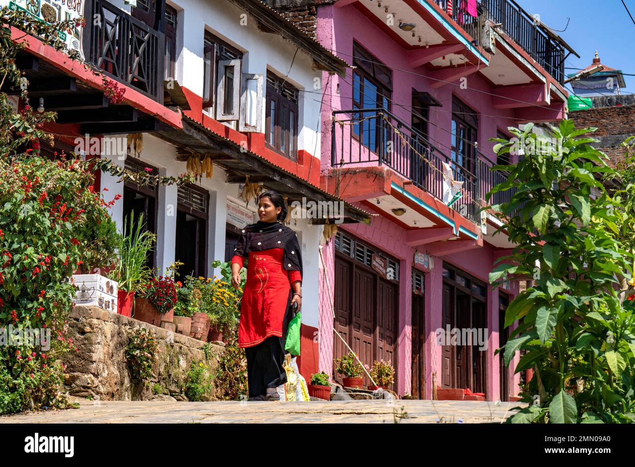 Nepal, Tanahu district, Bandipur Stock Photo - Alamy