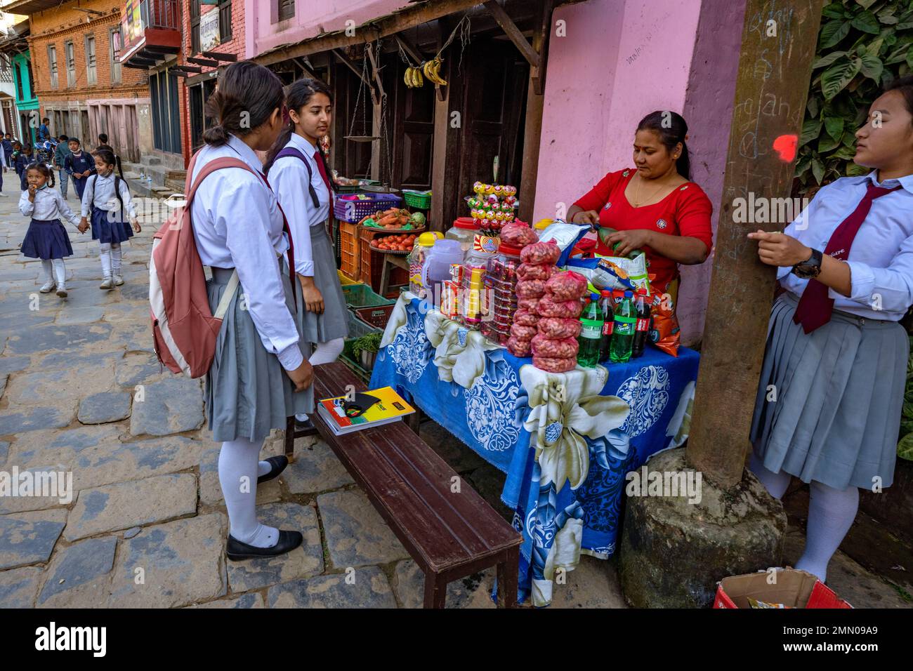 Nepal, Tanahu district, Bandipur Stock Photo - Alamy
