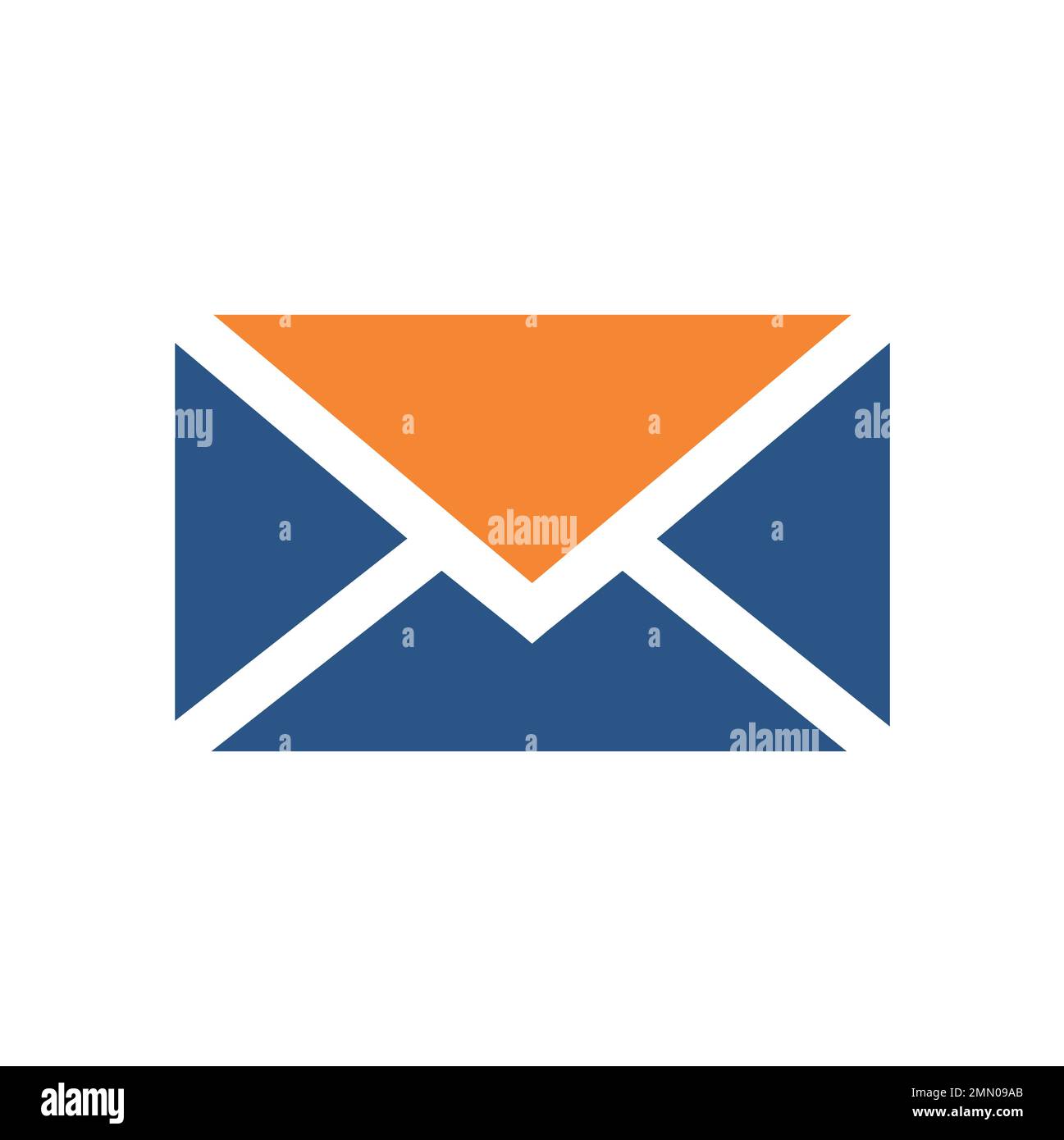 A Vector Illustration of Envelope Mail Vector Illustration Icon in ...