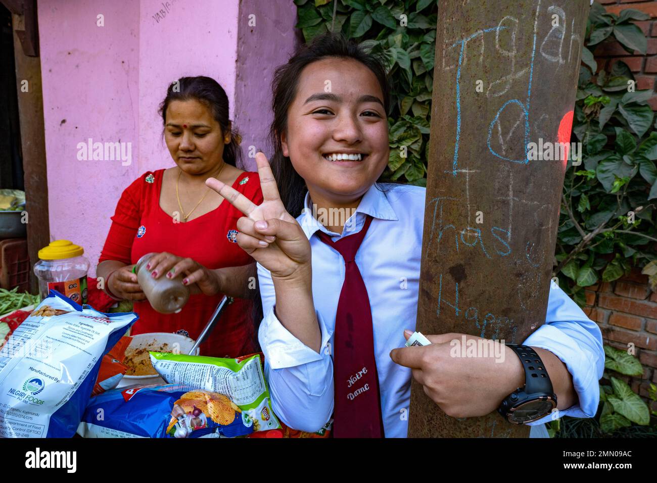 Nepal, Tanahu district, Bandipur Stock Photo - Alamy