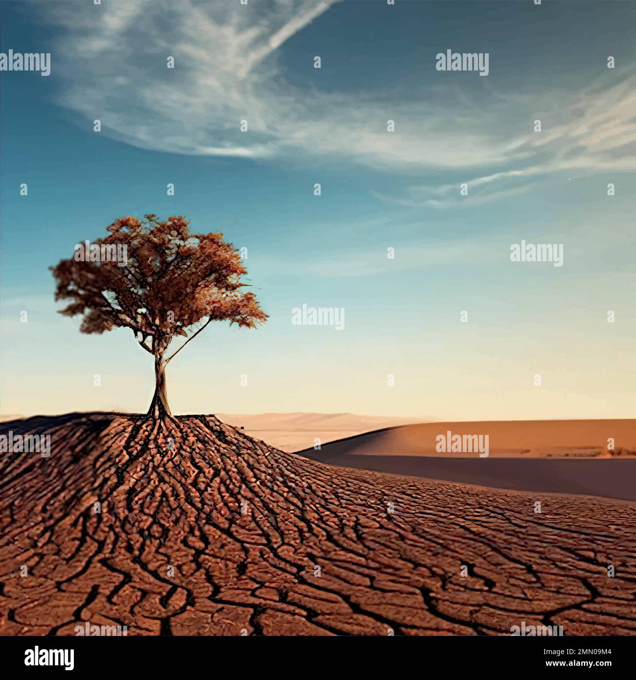 Mud dried Stock Vector Images - Alamy