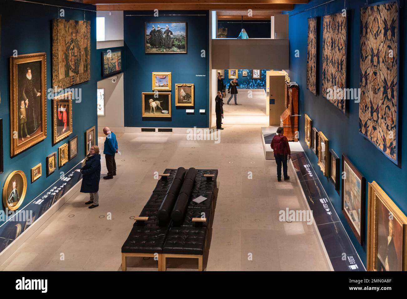 United Kingdom, Scotland, Glasgow, The Burrell Collection Stock Photo ...