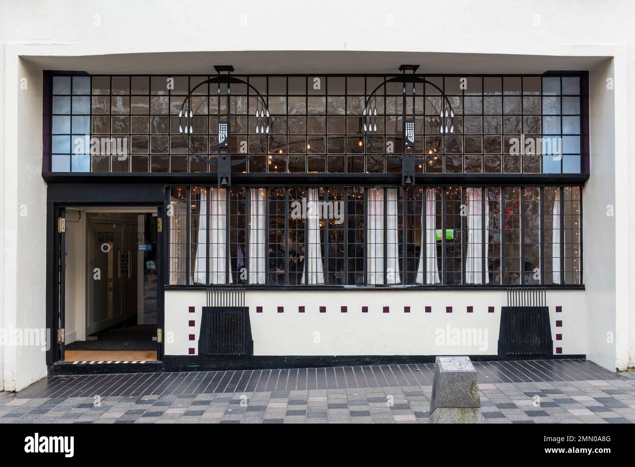 United Kingdom, Scotland, Glasgow, Mackintosh at the Willow, tearoom by ...