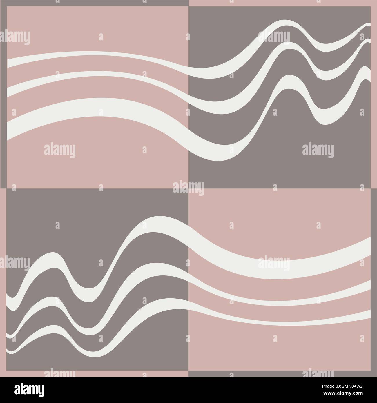 Pattern with wave line, Textile print design, Tile Scarf pattern Stock ...