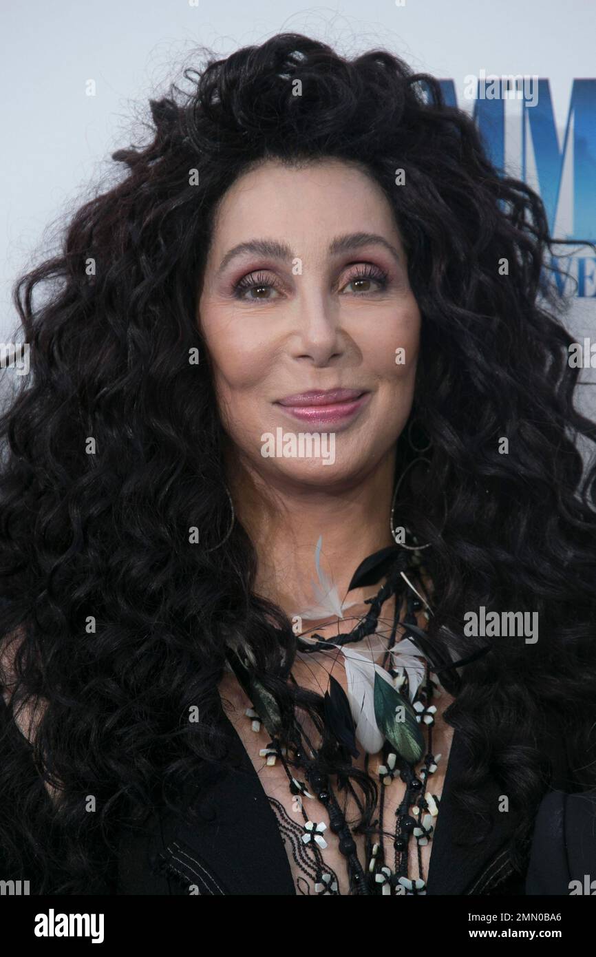 Actress Cher Poses For Photographers Upon Arrival At The World Premiere