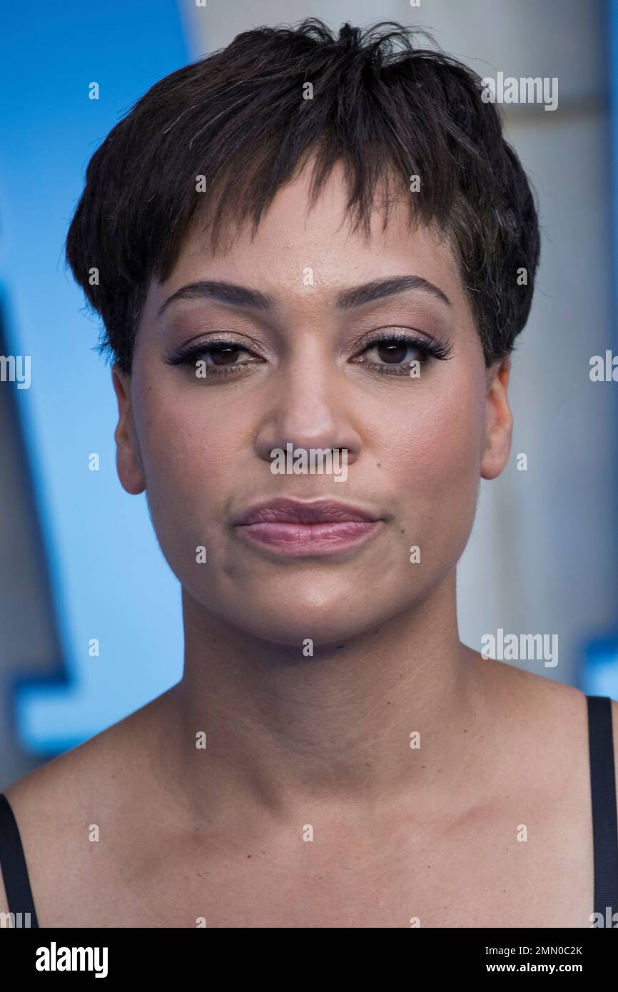 Cush Jumbo poses for photographers upon arrival at the premiere of the ...