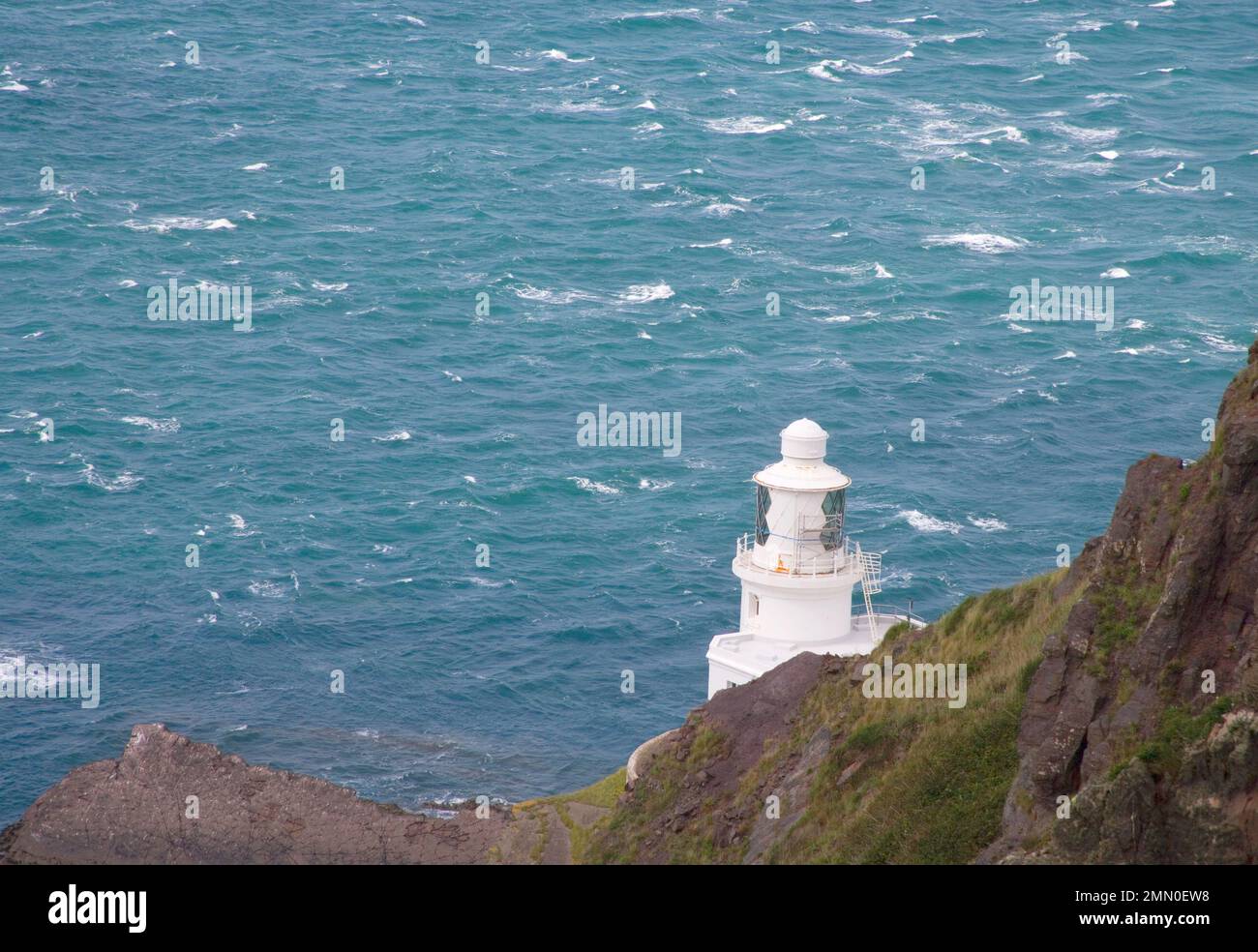 Hartland point lighthouse on the north devon coast Stock Photo - Alamy