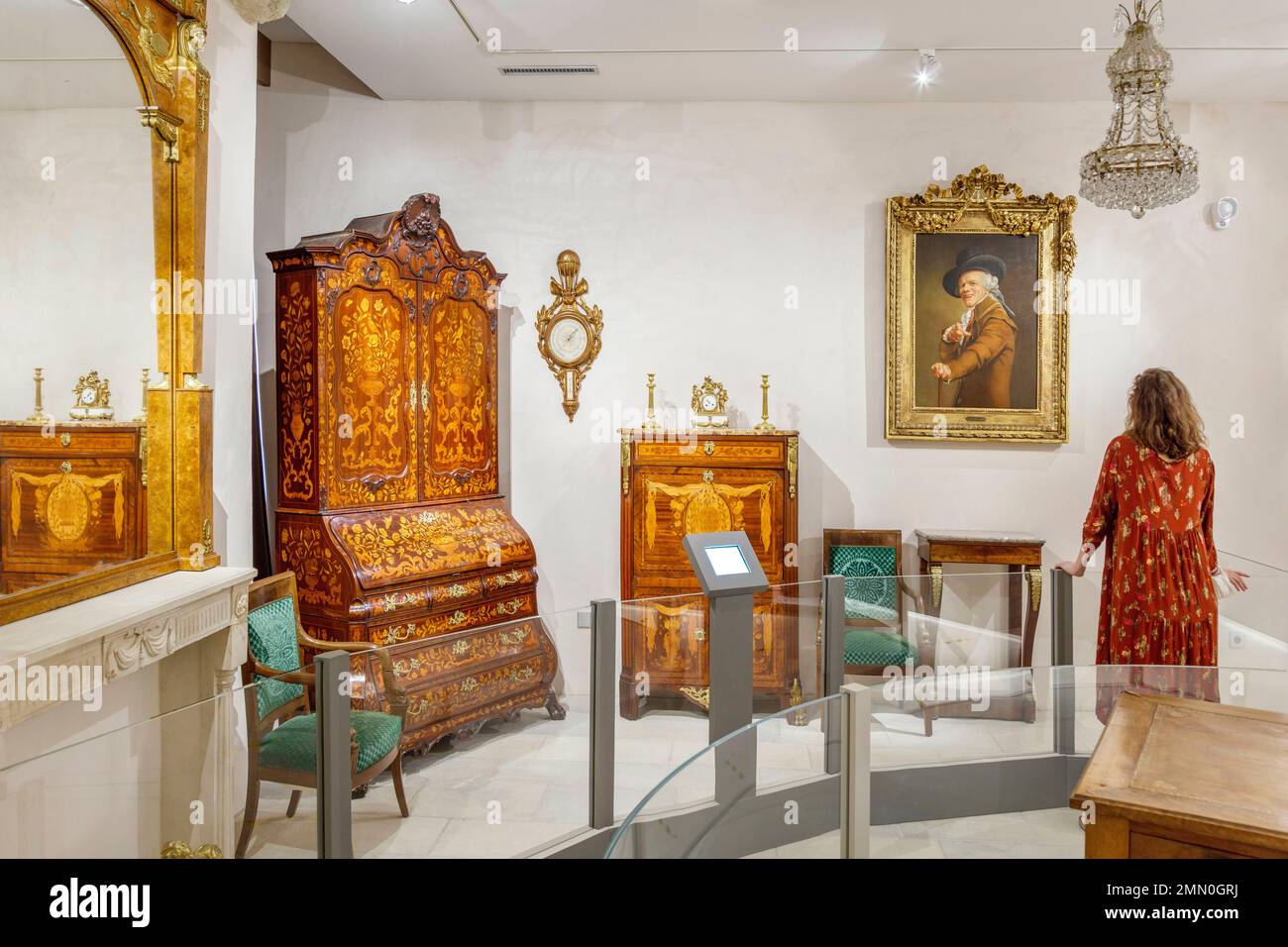 France, Pyrenees Atlantiques, Bearn, Morlanne museum of the castle of ...