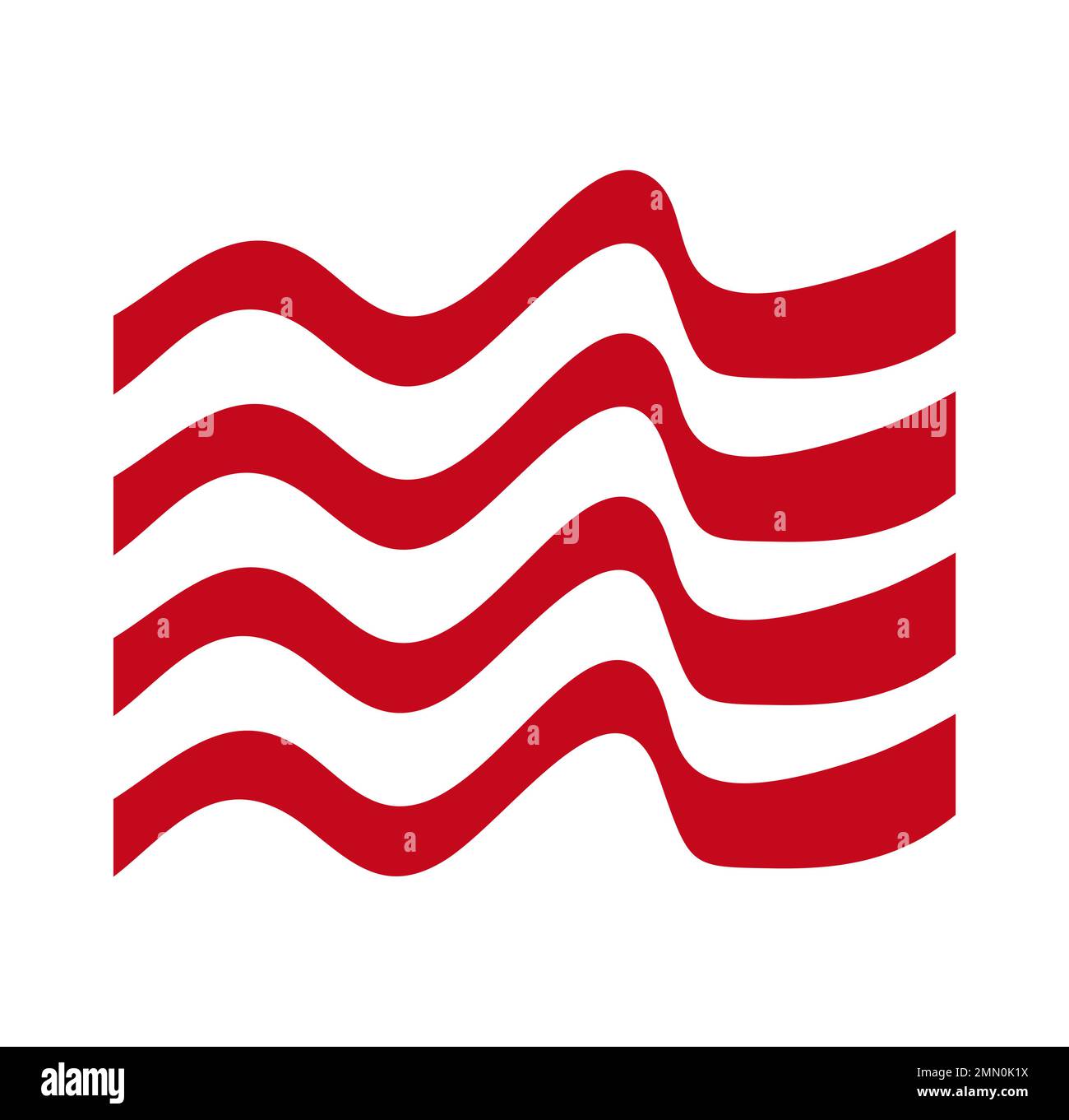 Small american flag waving in Cut Out Stock Images & Pictures - Alamy